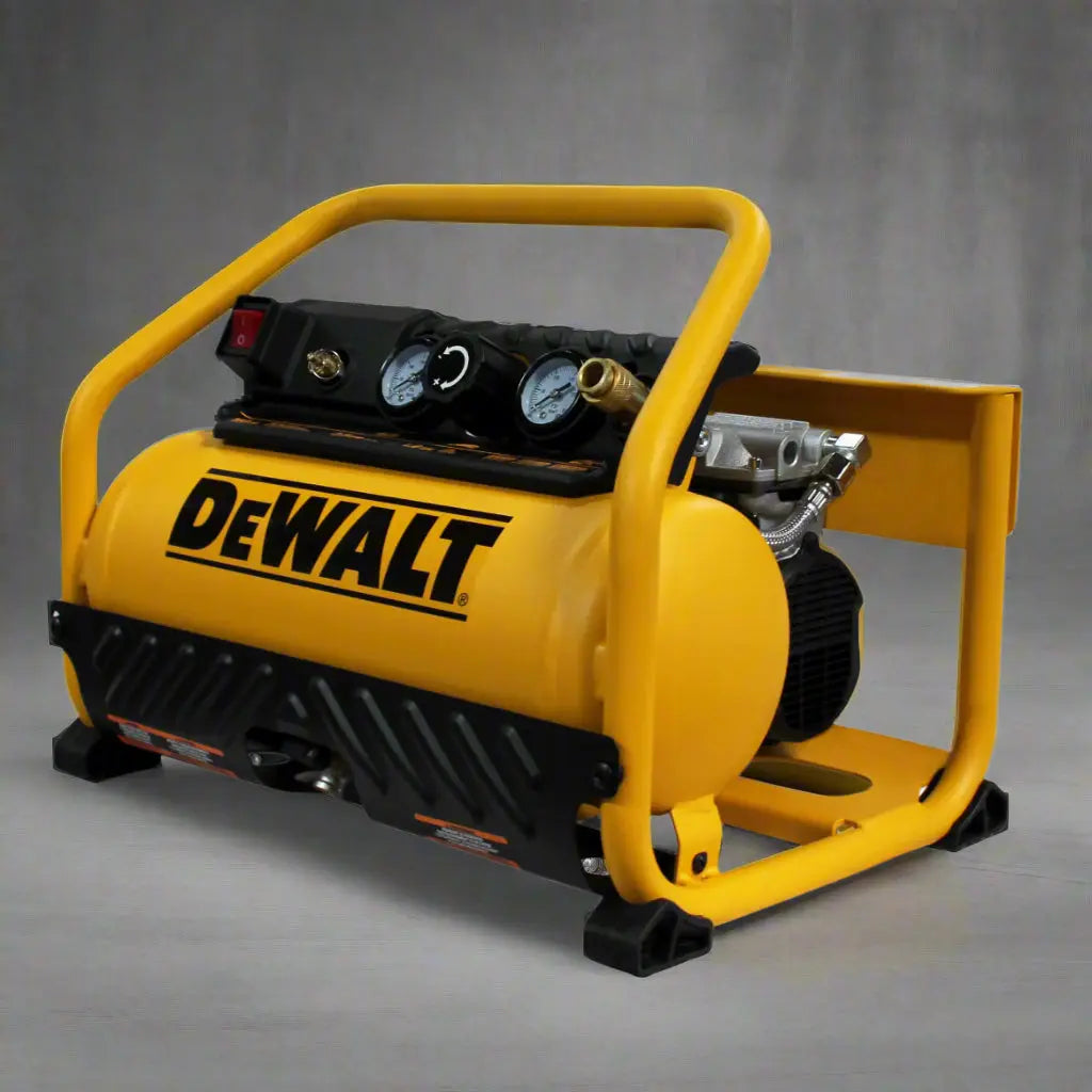 Dewalt 1.6 Gal Quiet & Oil-Free Air Compressor w/ Roll Cage - Warthog ...