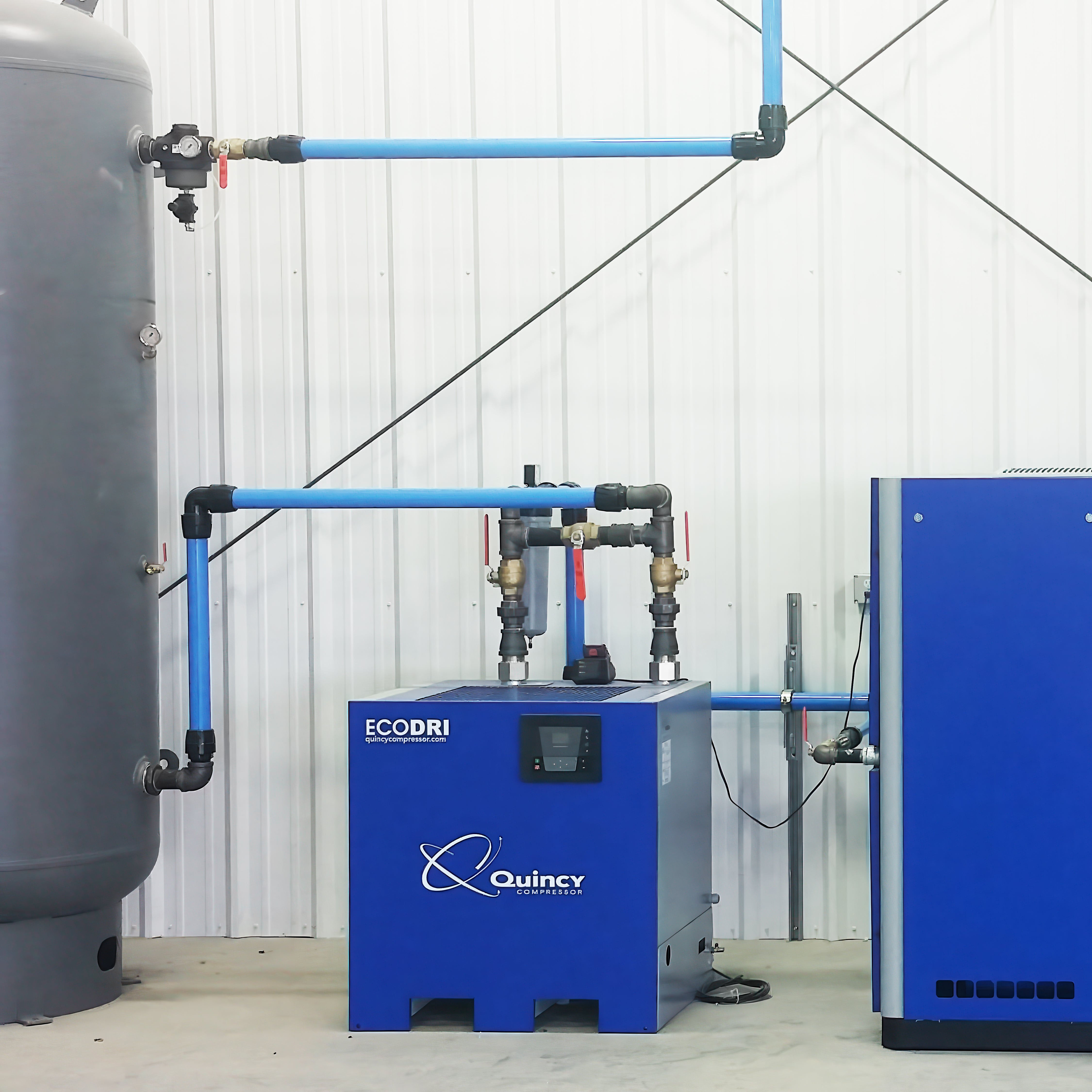 Quincy QED Eco-Dri Cycling Refrigerated Dryer - Warthog Air Compressor ...